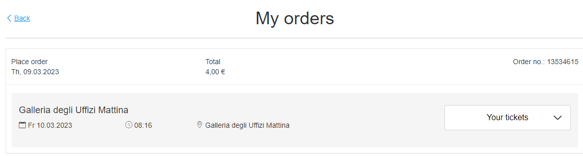 Where can I find a summary of tickets purchased? – Help Desk | B-Ticket ...